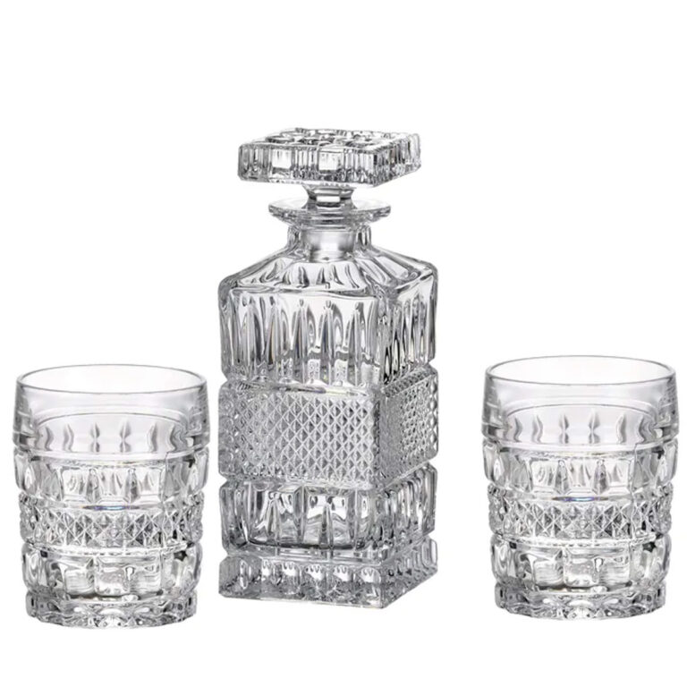 Set Pahare cu Decantor Cristal Bohemia - CristalBohemia.ro