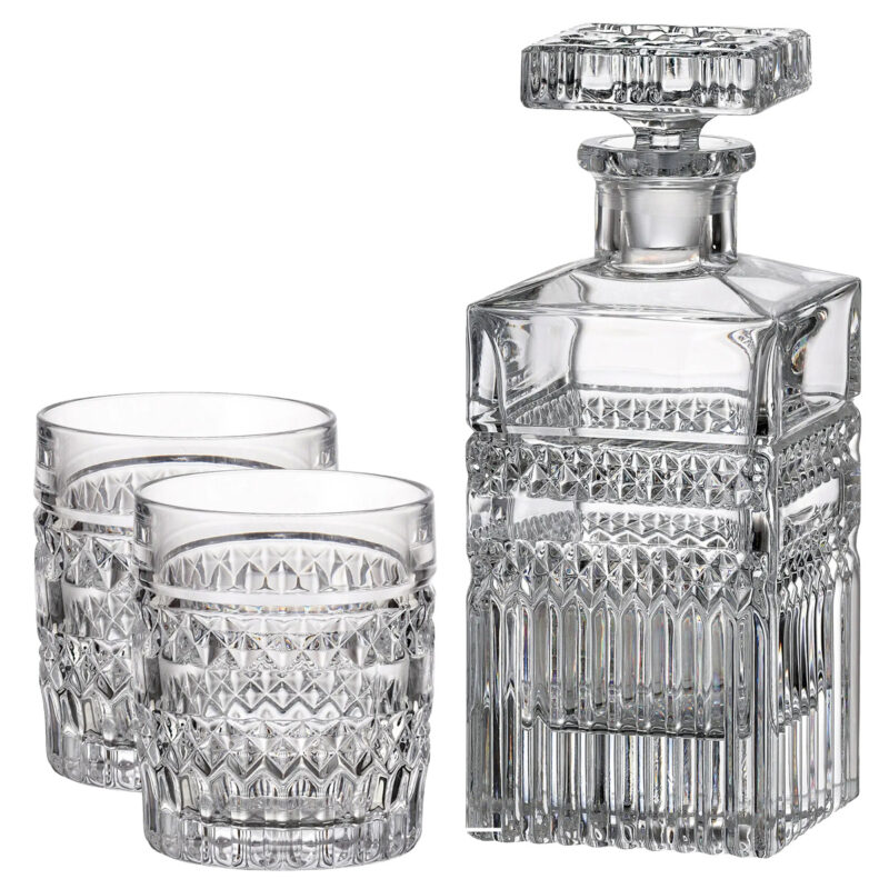 Set Pahare cu Decantor Cristal Bohemia - CristalBohemia.ro
